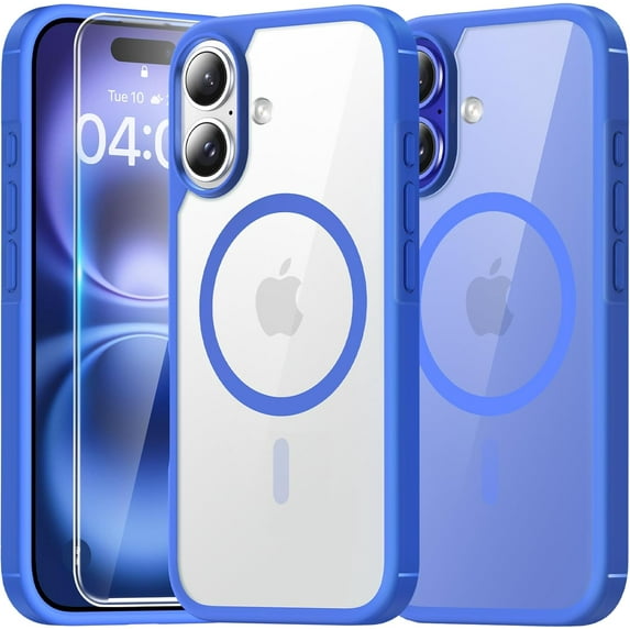 SRWEHG-for iPhone 16 Plus Case, Compatible with MagSafe [Not-Yellowing ...