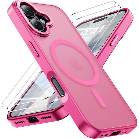 SRWEHG-for iPhone 17 Case with 2X Screen Protectors [Compatible with ...