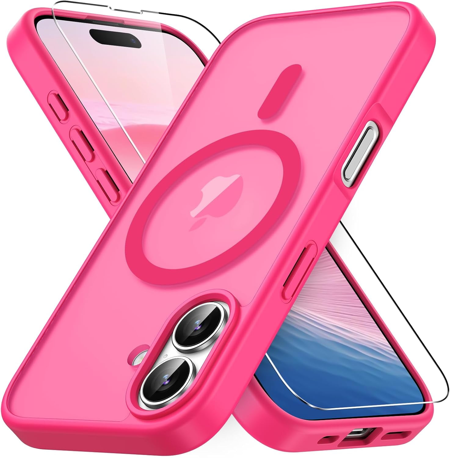 SRWEHG-for iPhone 17 Case, Compatible with MagSafe, Magnetic ...