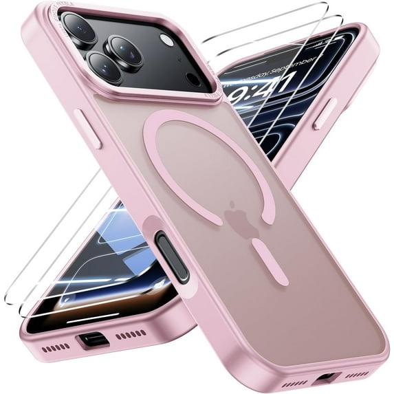 SRWEHG-for iPhone 17 Pro Case with 2X Screen Protectors [Compatible ...