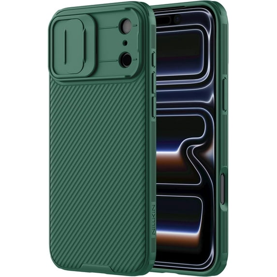 SRWEHG-for iPhone 17 Pro Case with Slide Camera Cover, Thin Slim Fit ...