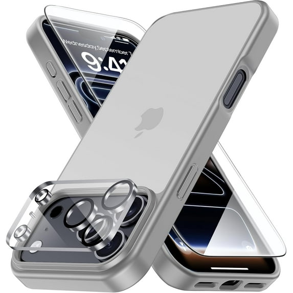 SRWEHG-for iPhone 17 Pro Max Phone Case,1X Screen Protector +1X Camera ...