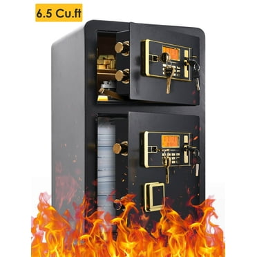 SentrySafe 1160 Fire-Resistant Box Safe with Key Lock 0.25 cu. ft ...