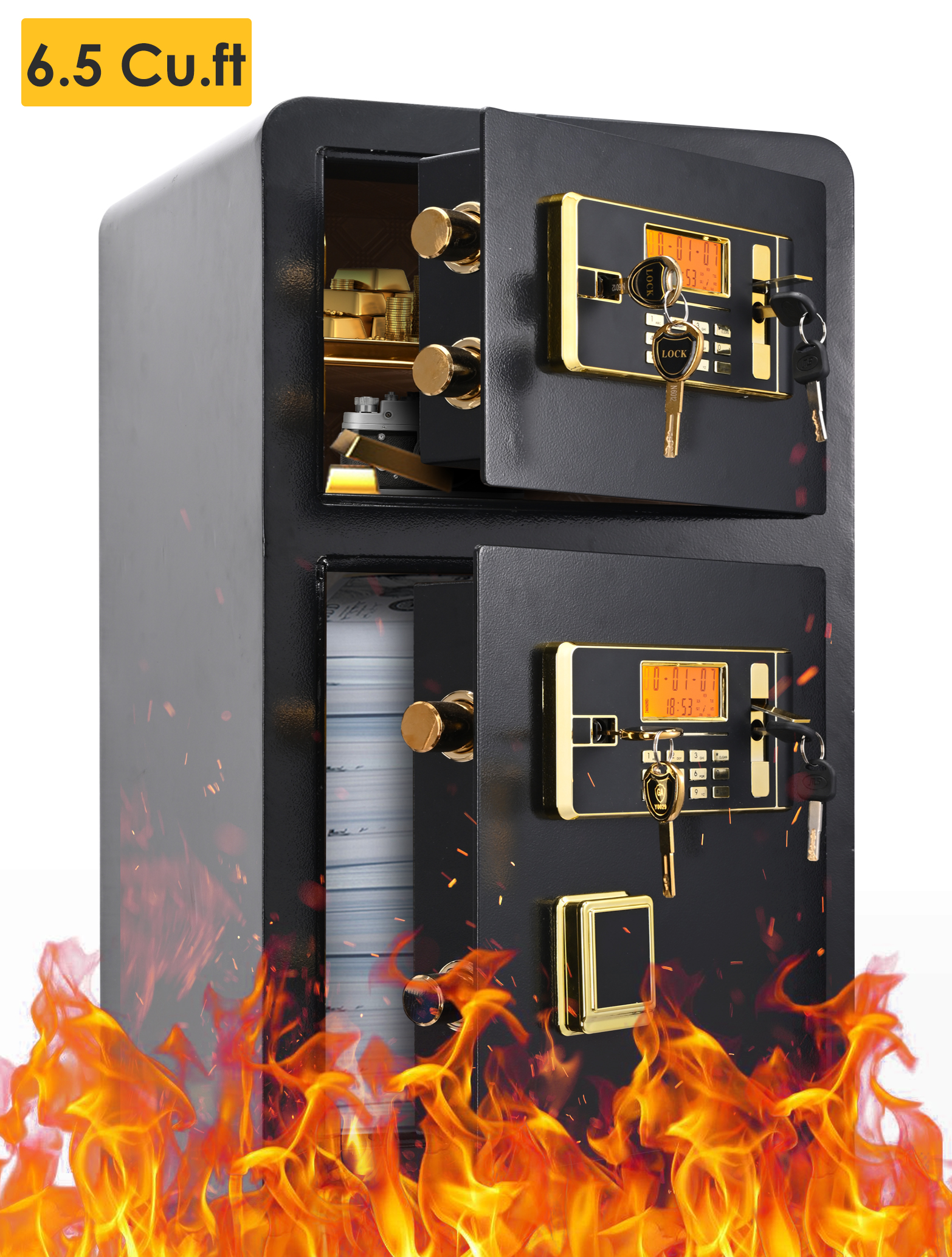 Mesa Safe MFL2714E Depository Safe 1.4 Cu Ft with Electronic Lock ...