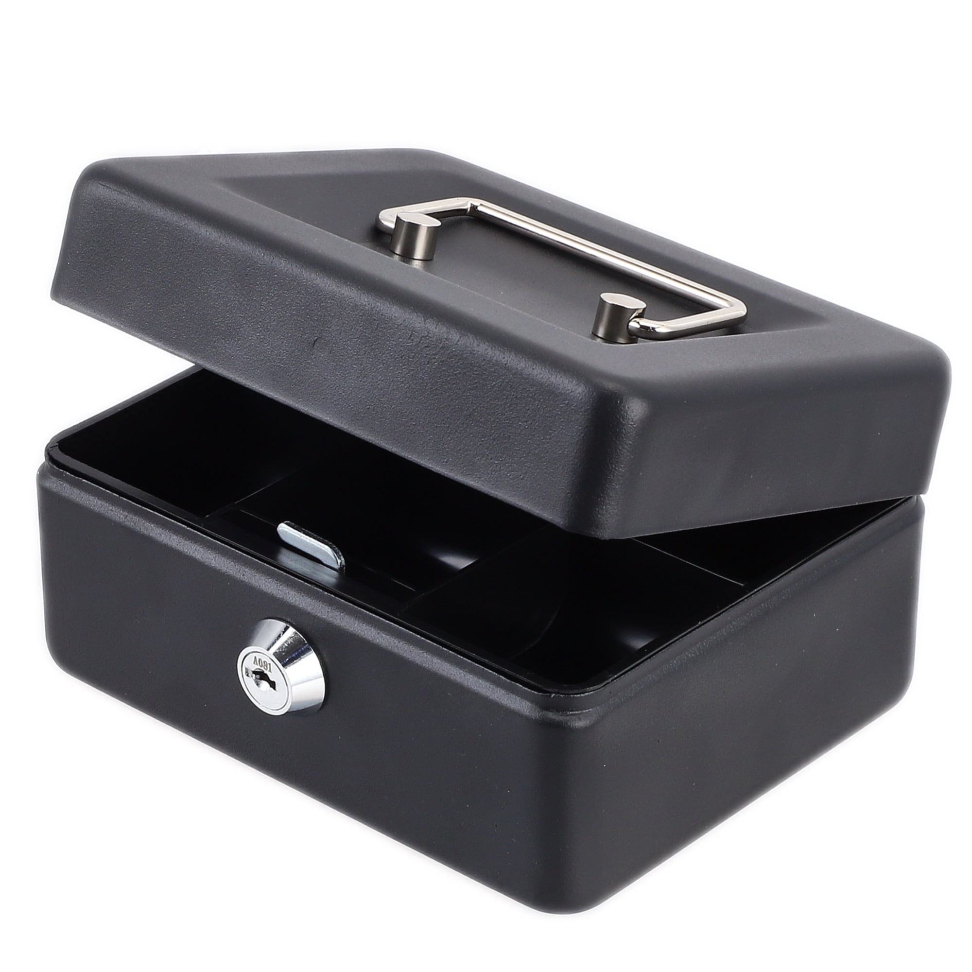 SRWTRCHRY Money Box, Cash Box with Key, Small Safe Lock Box with ...