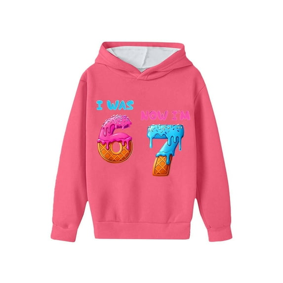 SRZYMJ Funny Six Seven 6 7 Meme Gen Alpha Slang Kids 67 Ice Cream Drip ...