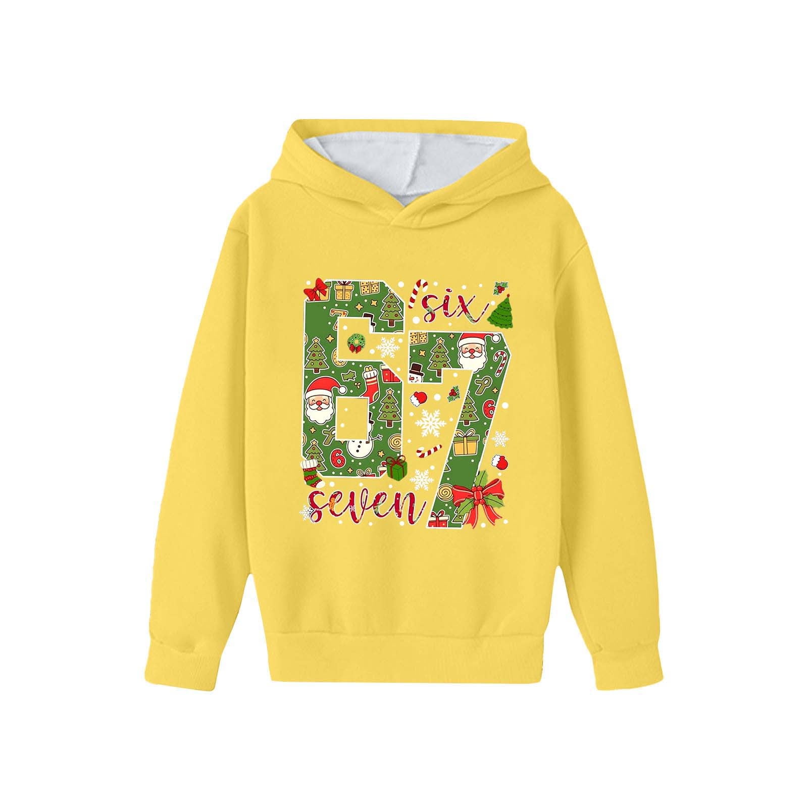 SRZYMJ Funny Six Seven 6 7 Meme Gen Alpha Slang Kids 67 Ice Cream Drip ...