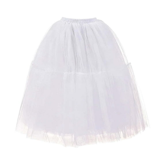 SRZYMJ Tulle Skirts for Women Fall Fashion Elastic High Waisted A-Line ...