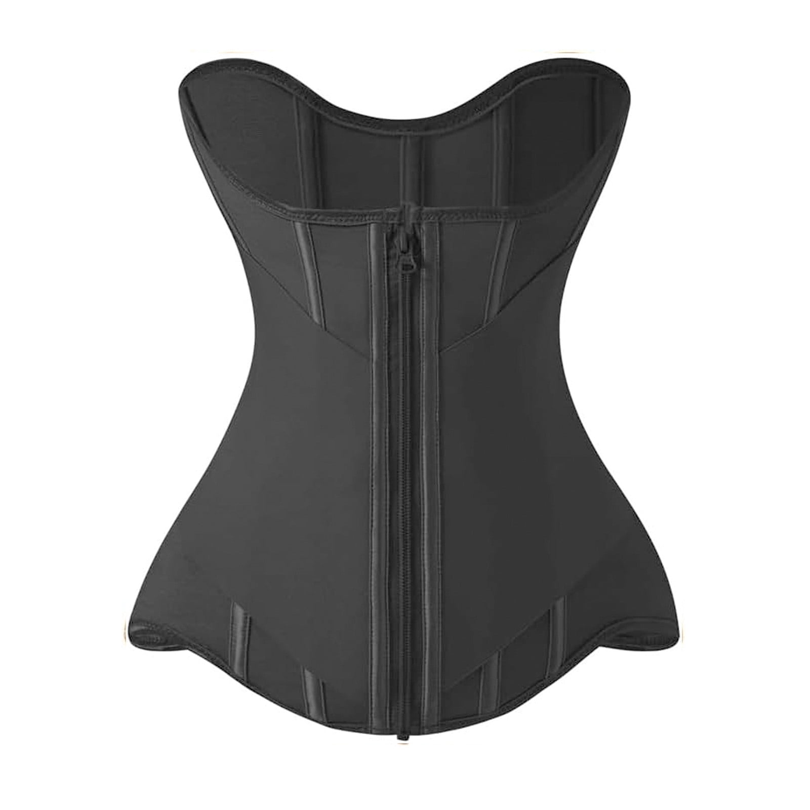 SRZYMJ Zipper Bodysuit Firm Control Shapewear with Motion Abdominal ...