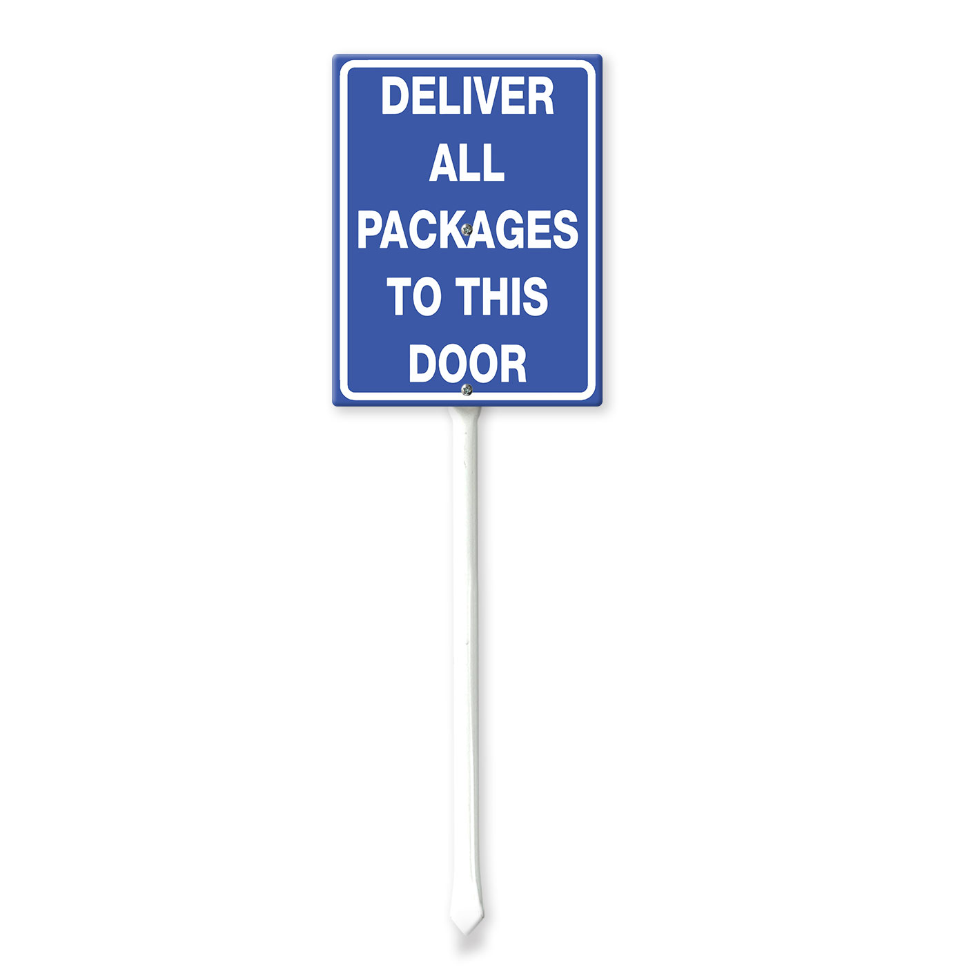 SRongmao Front Door Sign Deliver All Packages To This Door Sign with ...