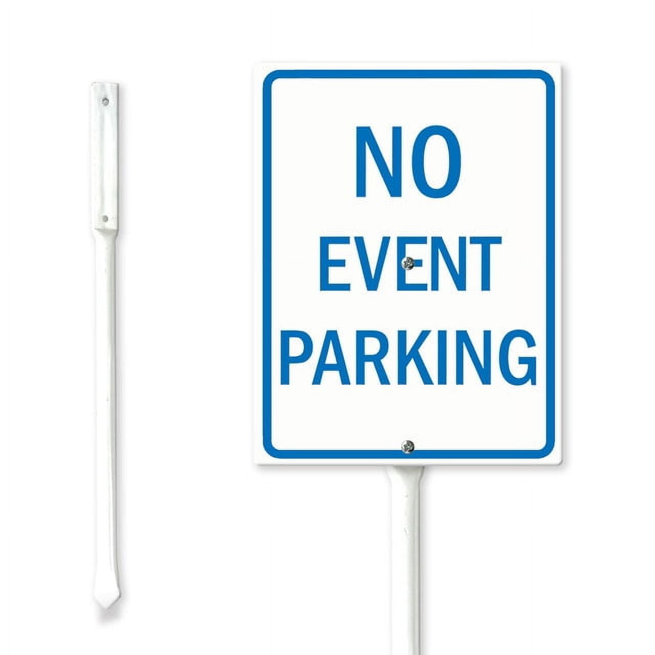 SRongmao Parking Metal Sign No Event Parking Yard Sign with Stake 4 ...