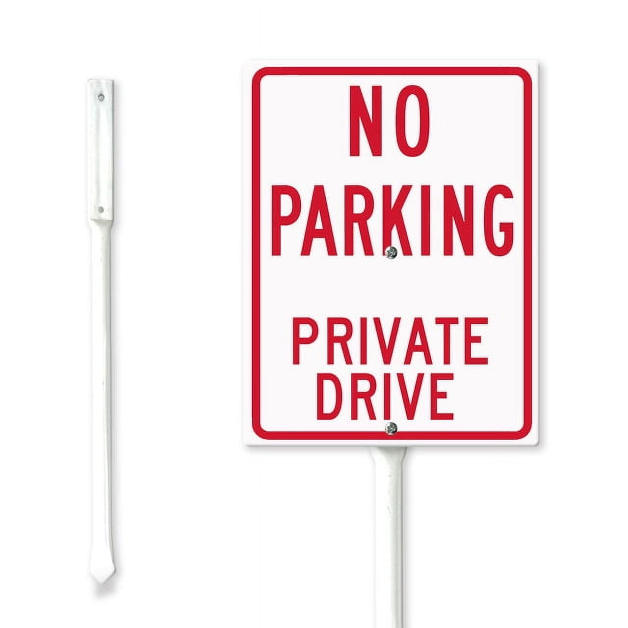 SRongmao Private Property Sign No Parking Private Drive Yard Sign with ...
