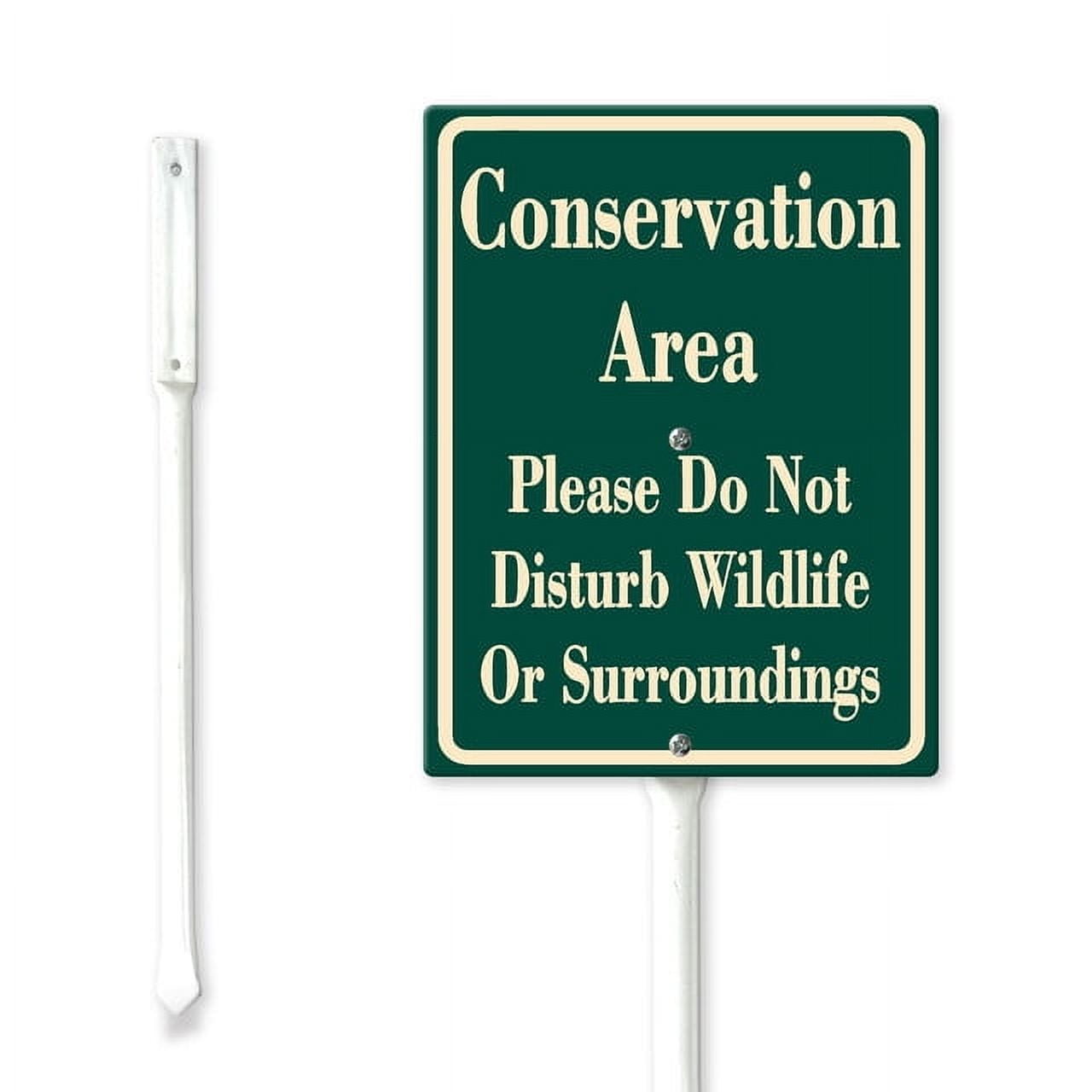 SRongmao Wildlife Sign Conservation Rea Please Do Not Disturb Wildlife ...