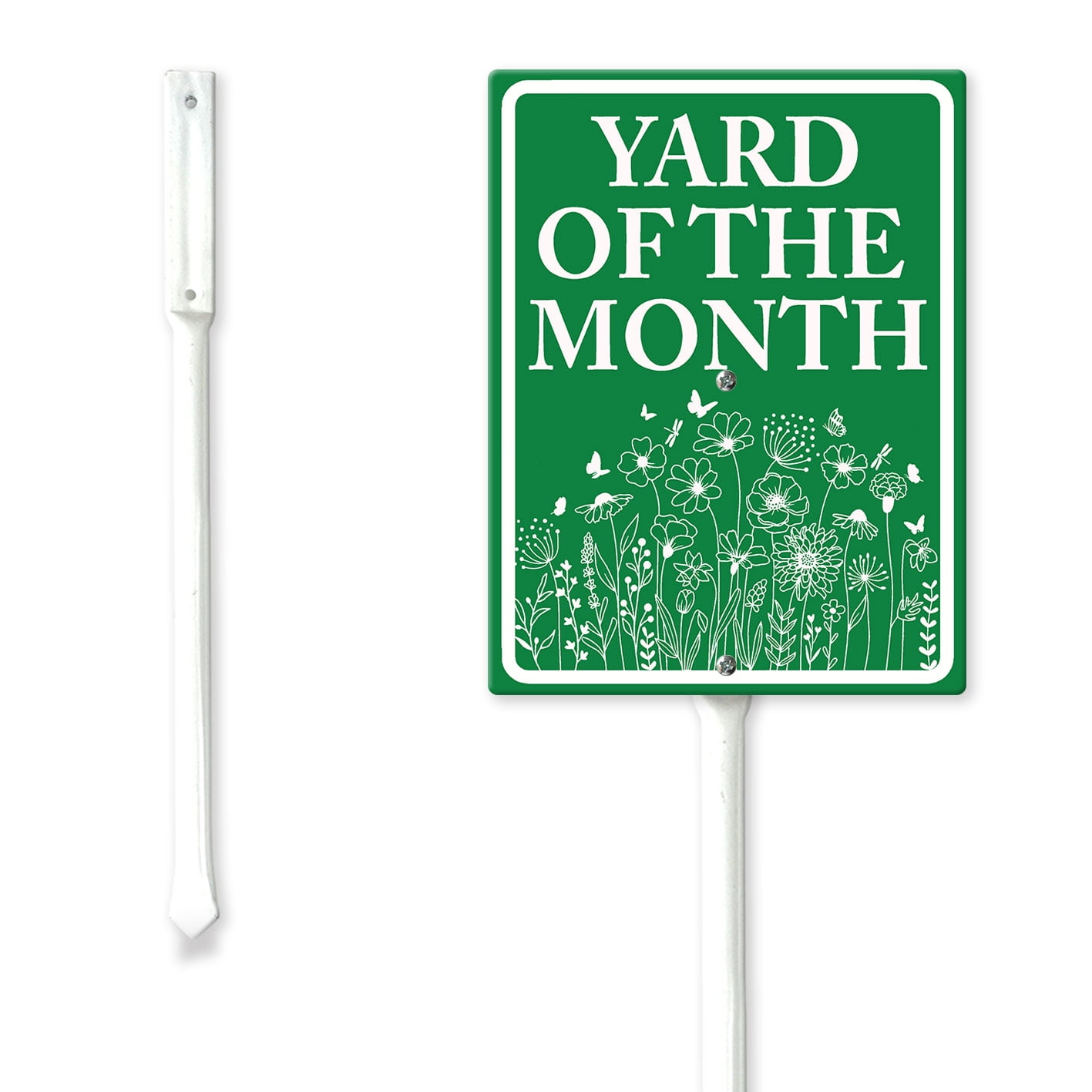 SRongmao Yard Of The Month Sign with Stakes 8x12inch Sturdy Aluminum ...