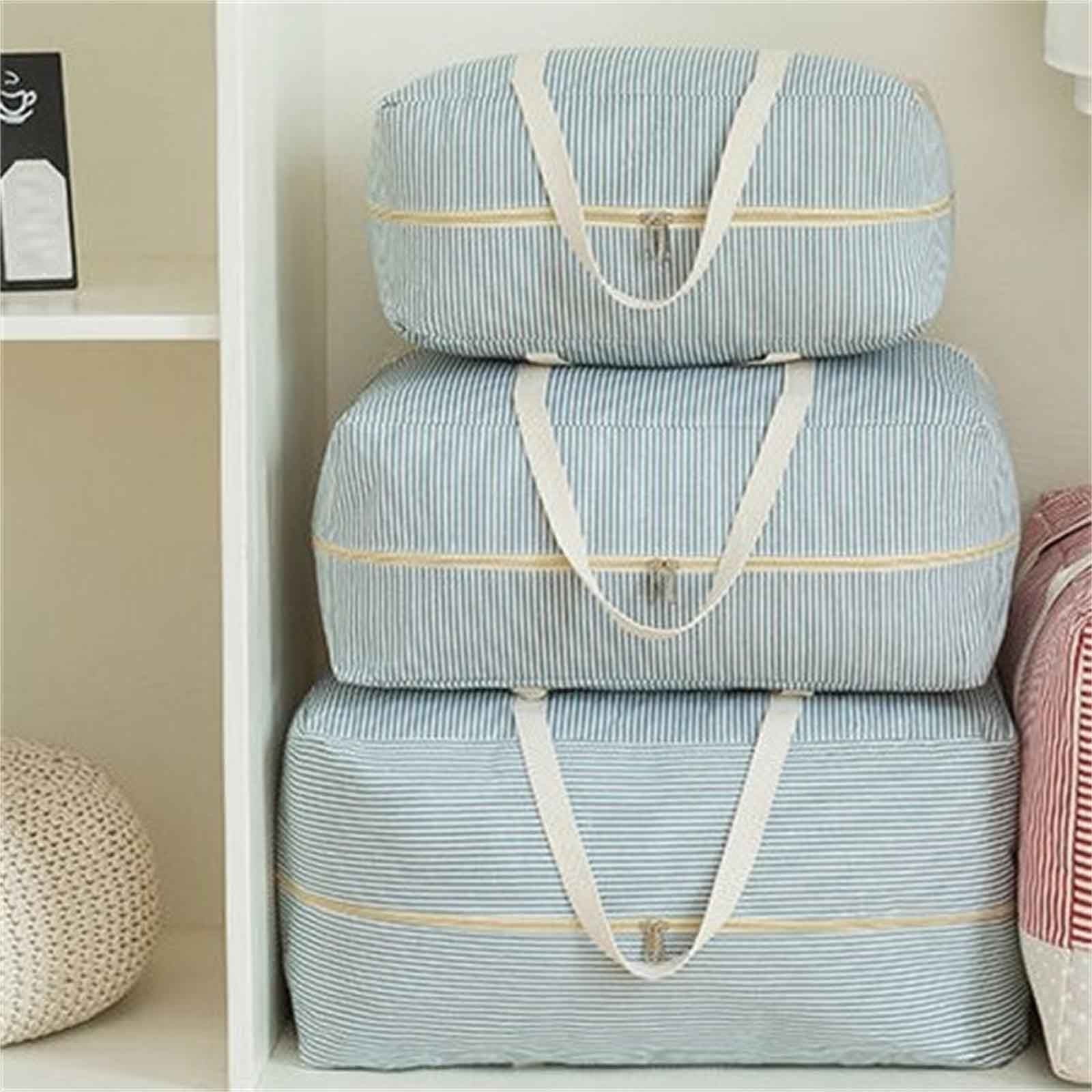 SRstrat Extra Large Storage Bags, Folding Moving Comforter Blanket ...