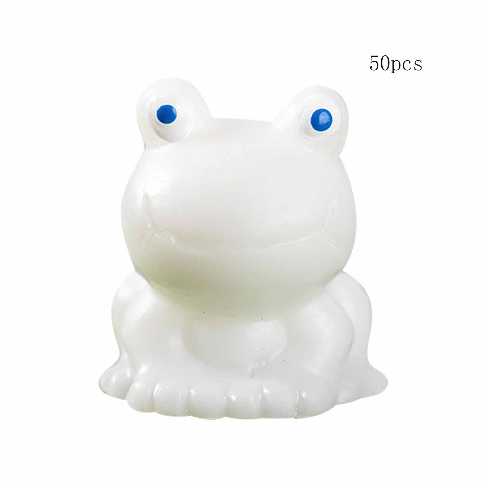 SRstrat Resin Mini Frogs Green Frog Miniature,Mini Statues Resin Mini ...