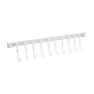 Rubbermaid Fast Track Wall Mounted Garage Storage Utility Multi Hook (6 Pack) - Walmart.com