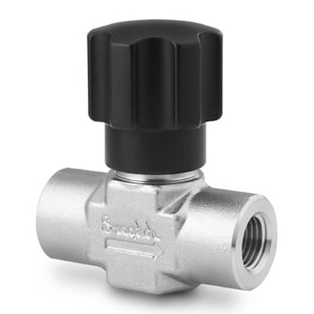 SS-16DKF4 | Swagelok Non-Rotating Stem Needle Valve, Inlet/Outlet 1/4 ...