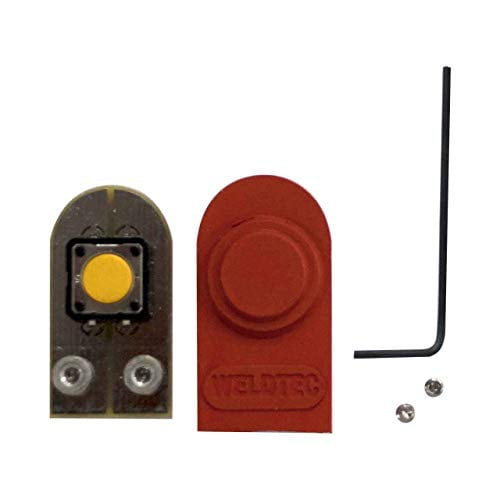 SS-1F Flat Button Switch & Rubber Cover Boot, Momentary$$Electrical ...
