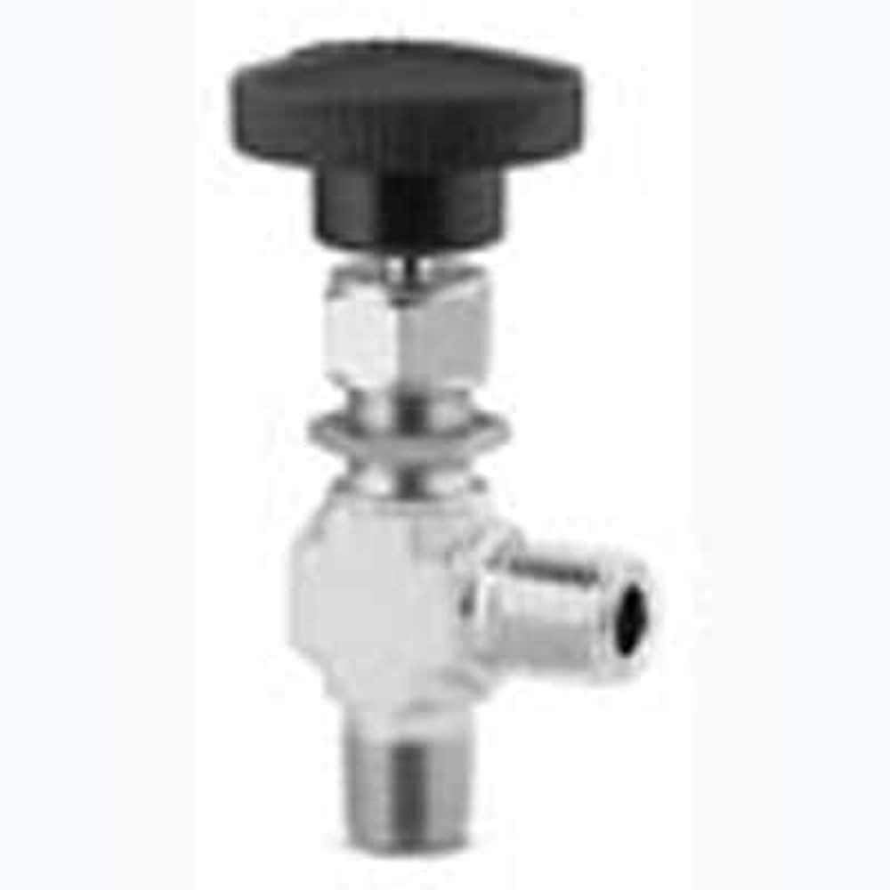 SS-1VM4-A-BKB | Swagelok Integral Bonnet Needle Valve, Angle Pattern ...