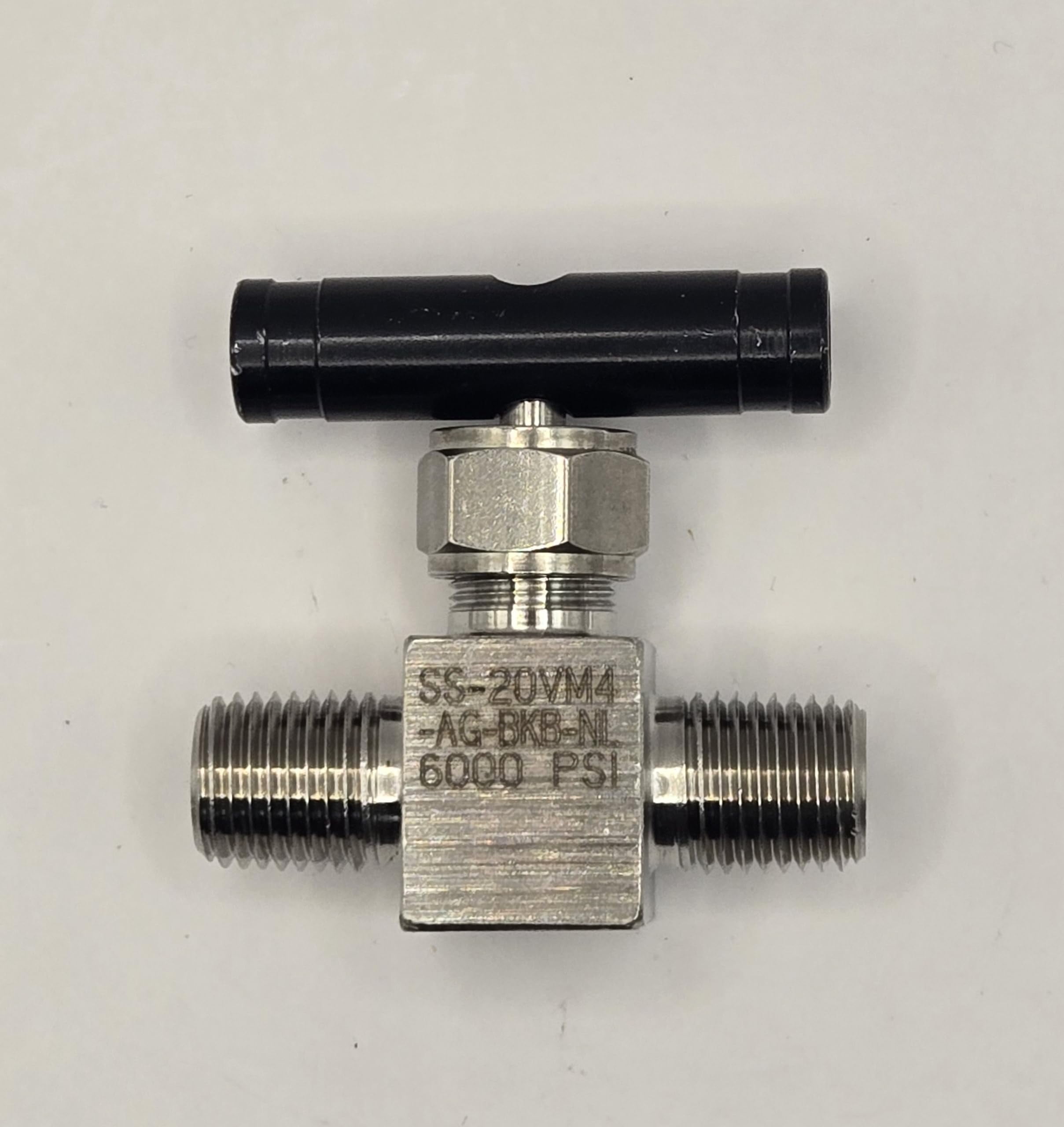 SS-20VM4-AG-BKB-NL | Swagelok (Whitey) Integral Bonnet Needle Valve ...
