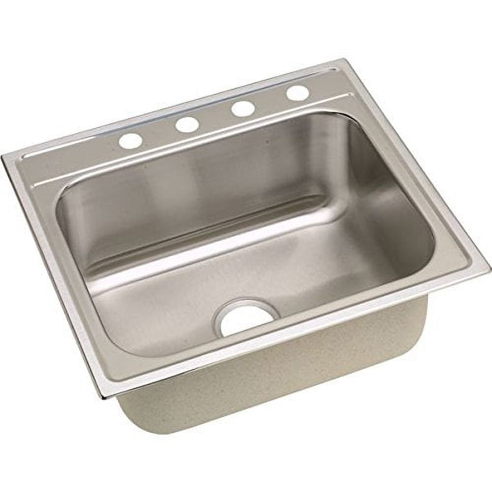Elkay DPC12522103 Dayton Stainless Steel Single Bowl Sink - Walmart.com