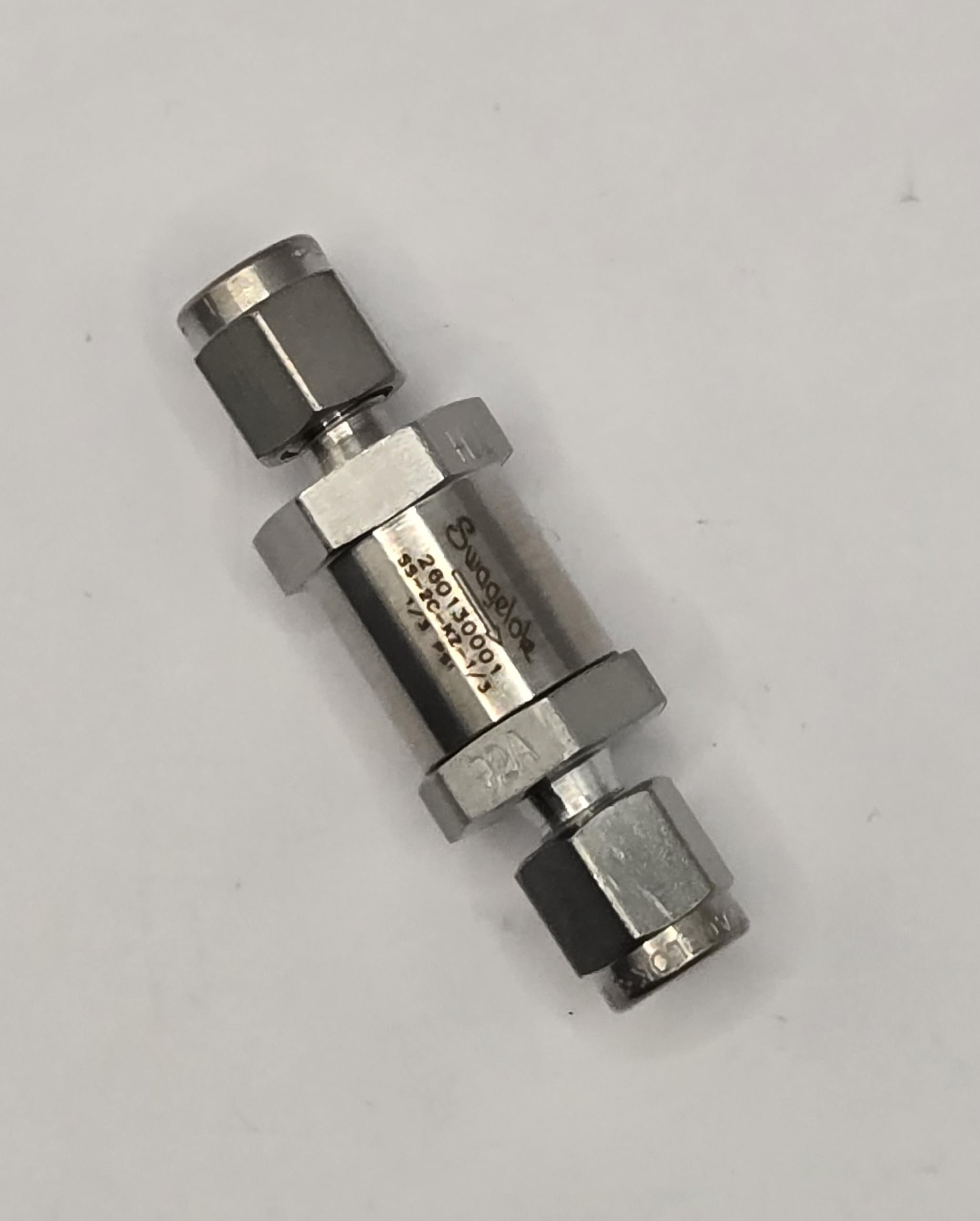 SS-2C-KZ-1/3 | Swagelok C-Series Check Valve, Fixed Pressure, Inlet ...