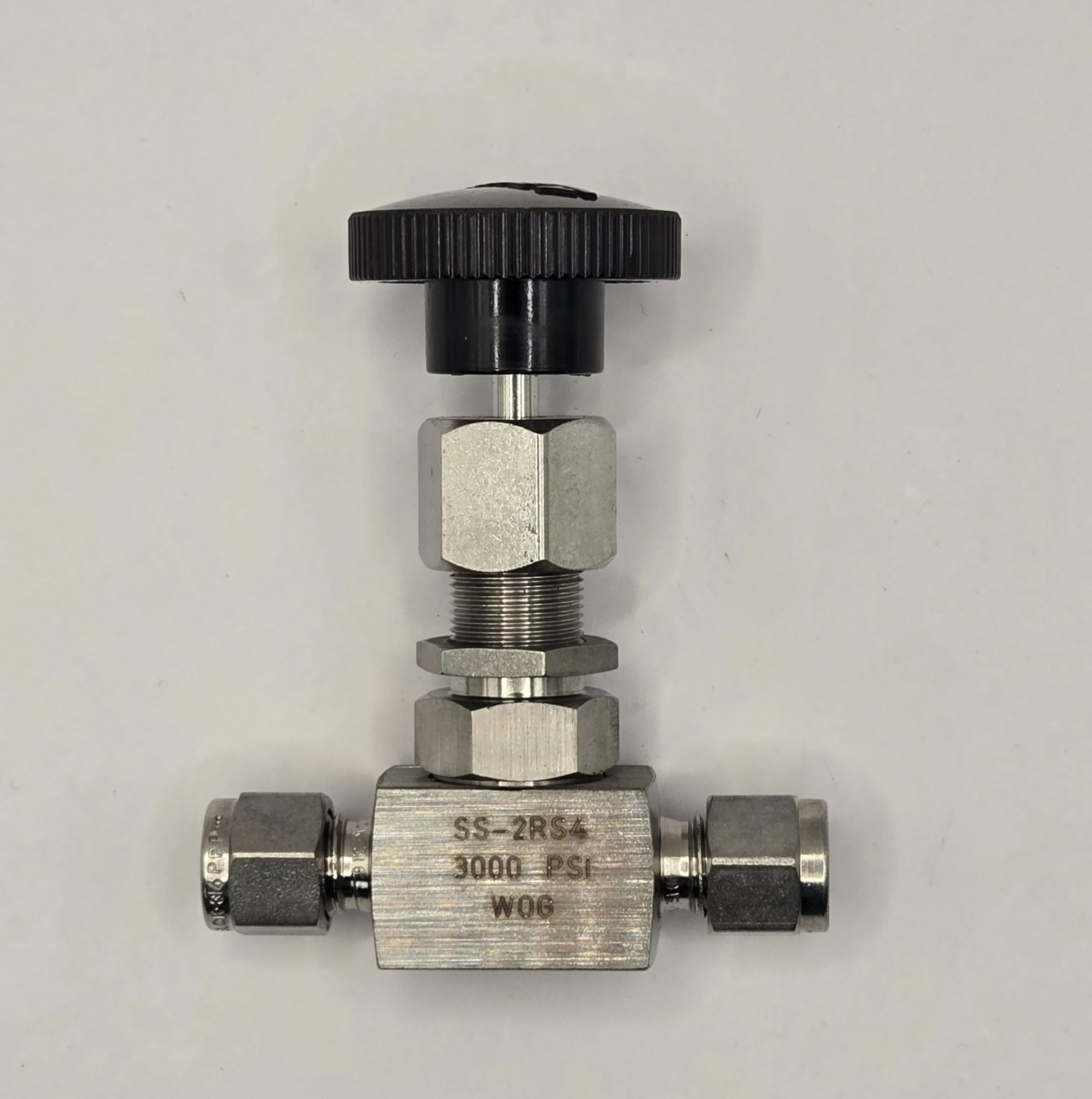 SS-2RS4 | Swagelok Integral Bonnet Needle Valve, Inlet/Outlet 1/4" Tube ...