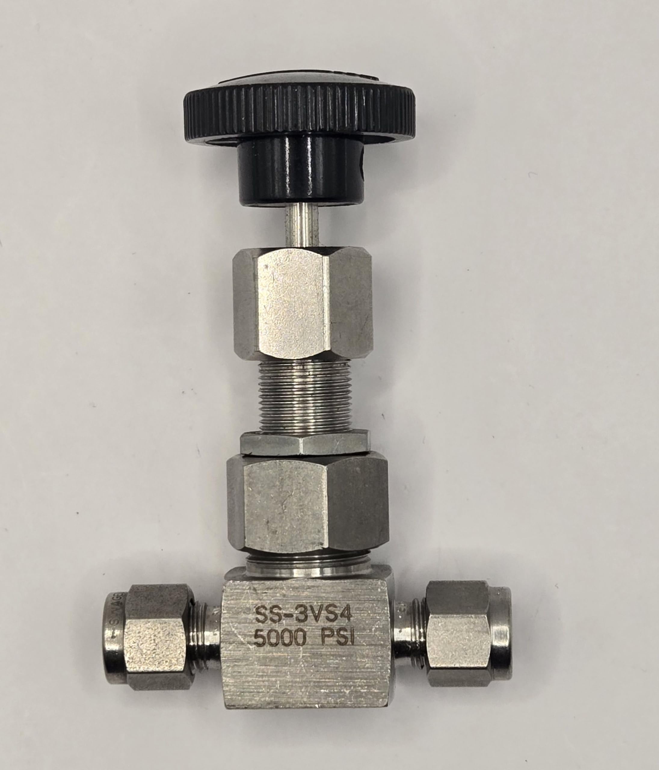 SS-3VS4 | Swagelok Needle Valve, 316 Stainless - Walmart.com