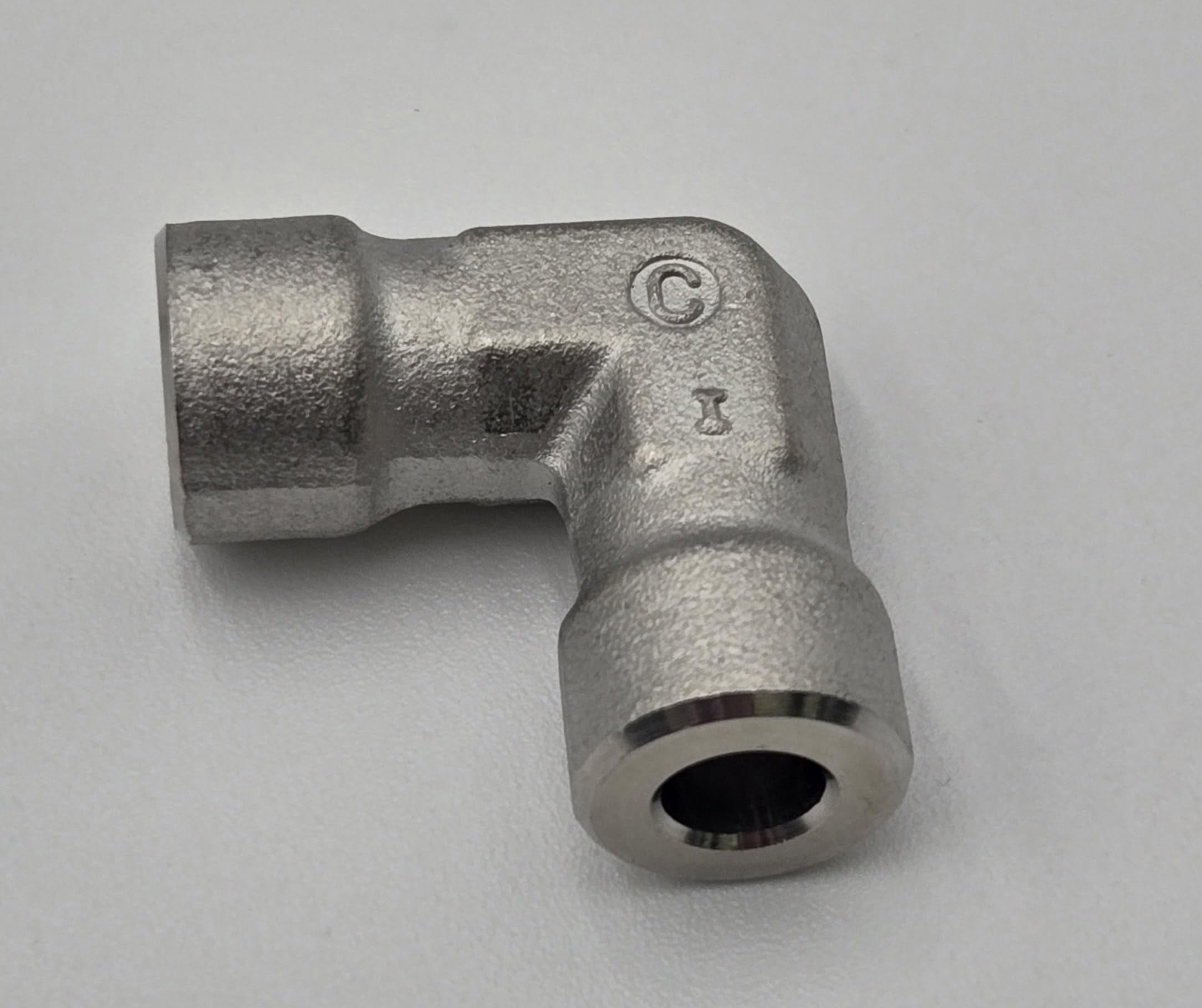 SS-4-TSW-9 | Swagelok Union Elbow, 1/4" Tube Socket Weld, 316 Stainless - Walmart.com