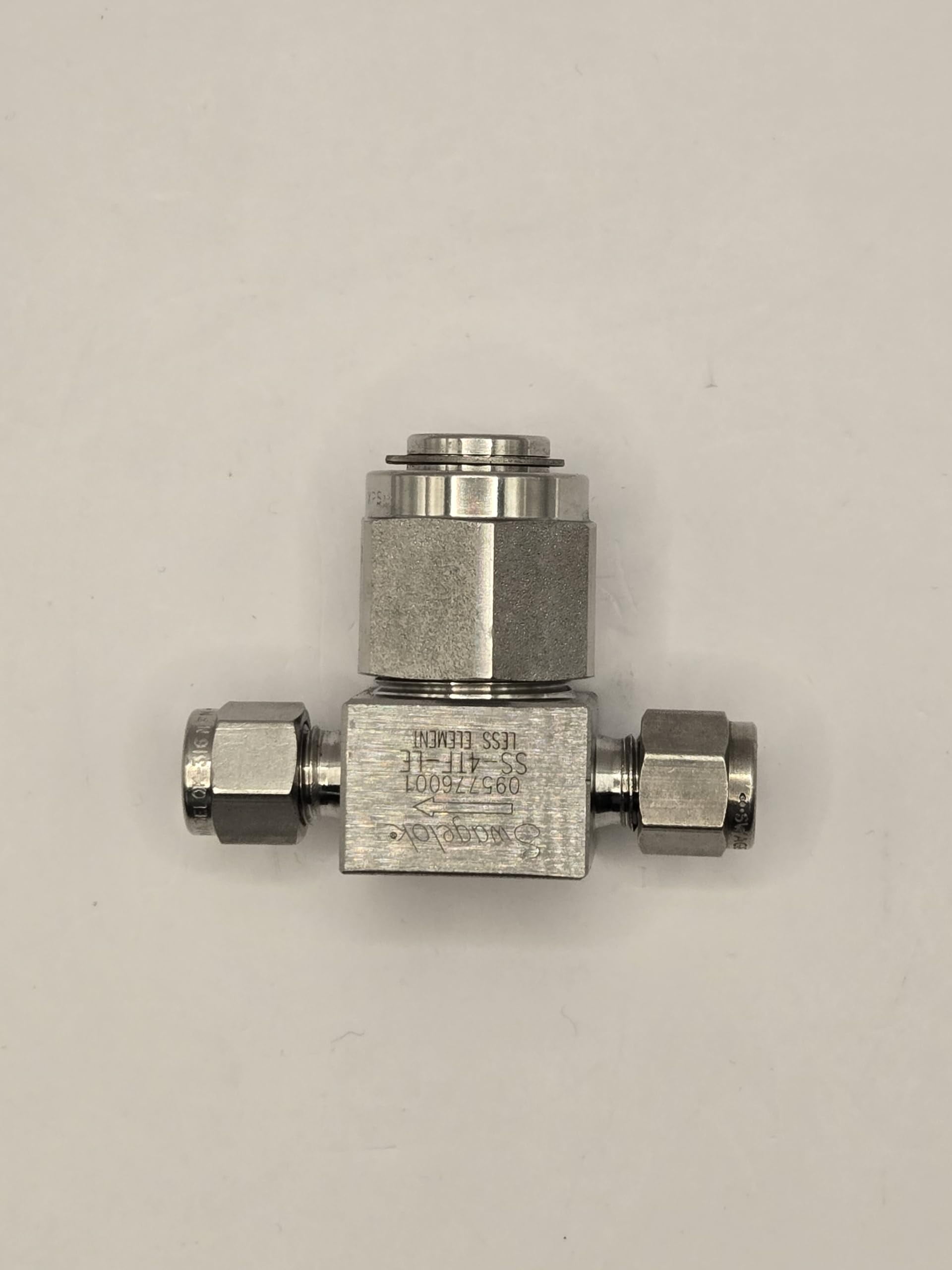 SS-4TF-LE | Swagelok Filter, 316 Stainless Tee-Type Particulate Filter ...