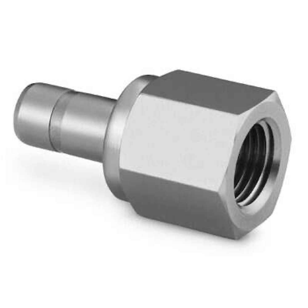 SS-6-TA-7-4RT | Swagelok Tapered Thread Female Tube End Adapter, 3/8 ...
