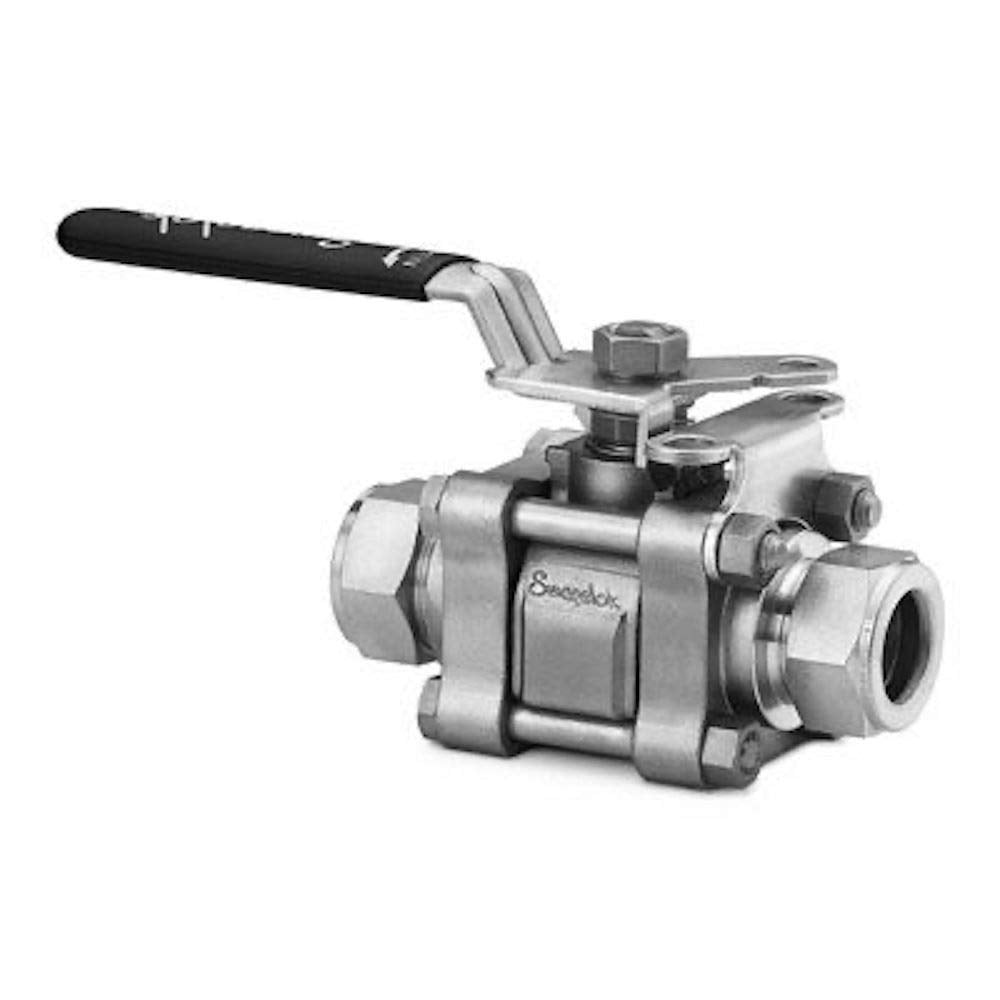 SS-62TS4-JL | Swagelok Ball Valve, (2 Way), Inlet/Outlet: 1/4" Tube ...