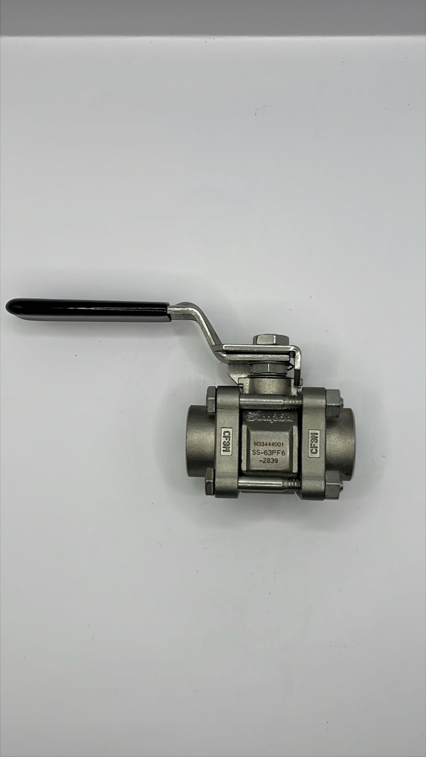 SS-63PF6-2839 | Swagelok 60P Series Ball Valve, (2 Way), Inlet/Outlet : 1/2" Tube : OD ...