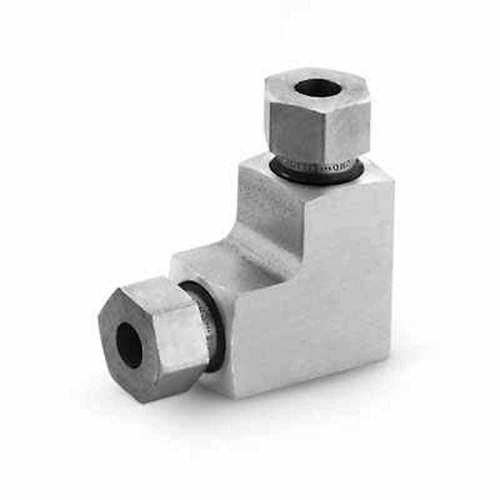 SS-6FK0-9 | Swagelok Medium-Pressure Union Elbow, 3/8" Tube : OD ...