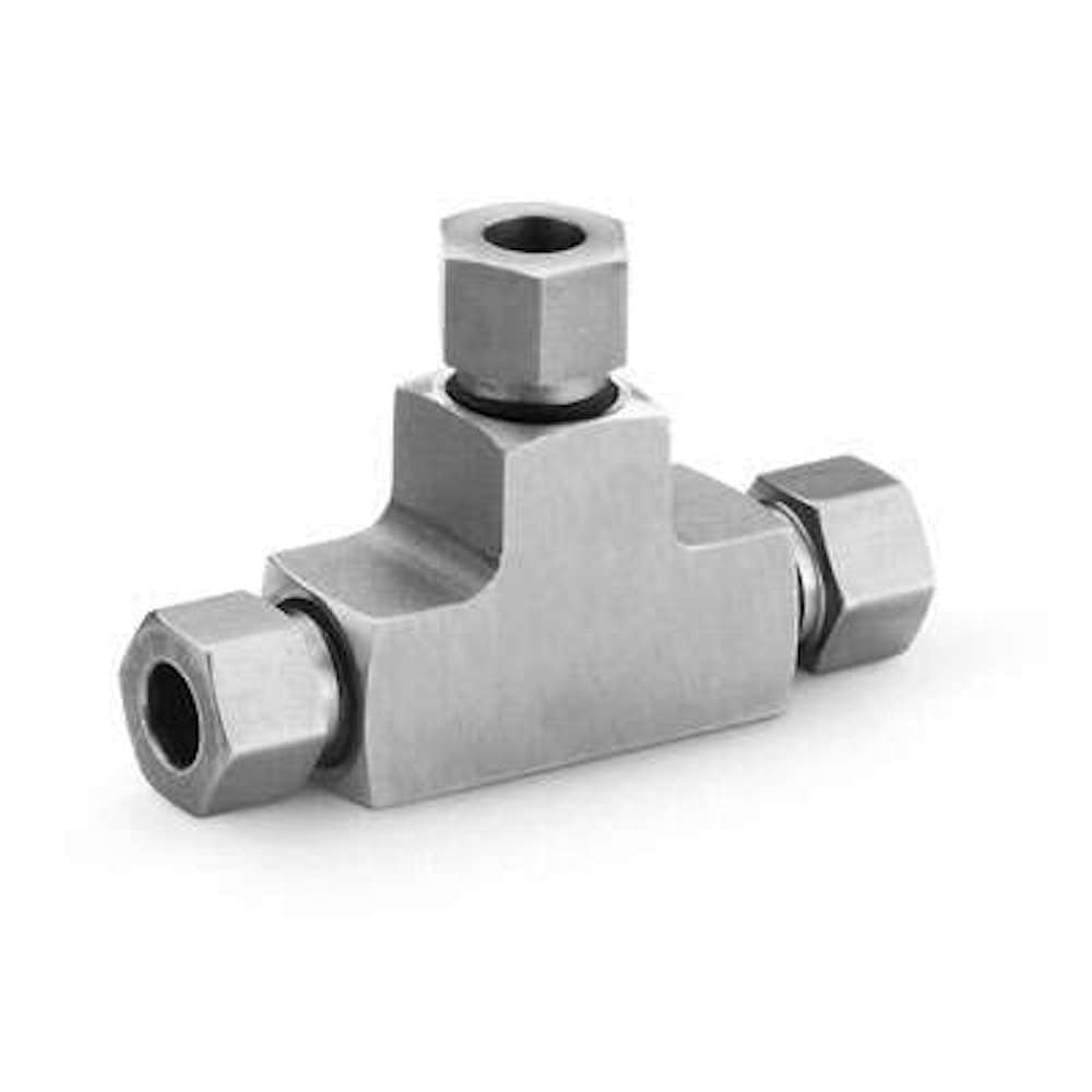 SS-8FK0-3 | Swagelok Medium Pressure Union Tee, 1/2" Tube : OD ...