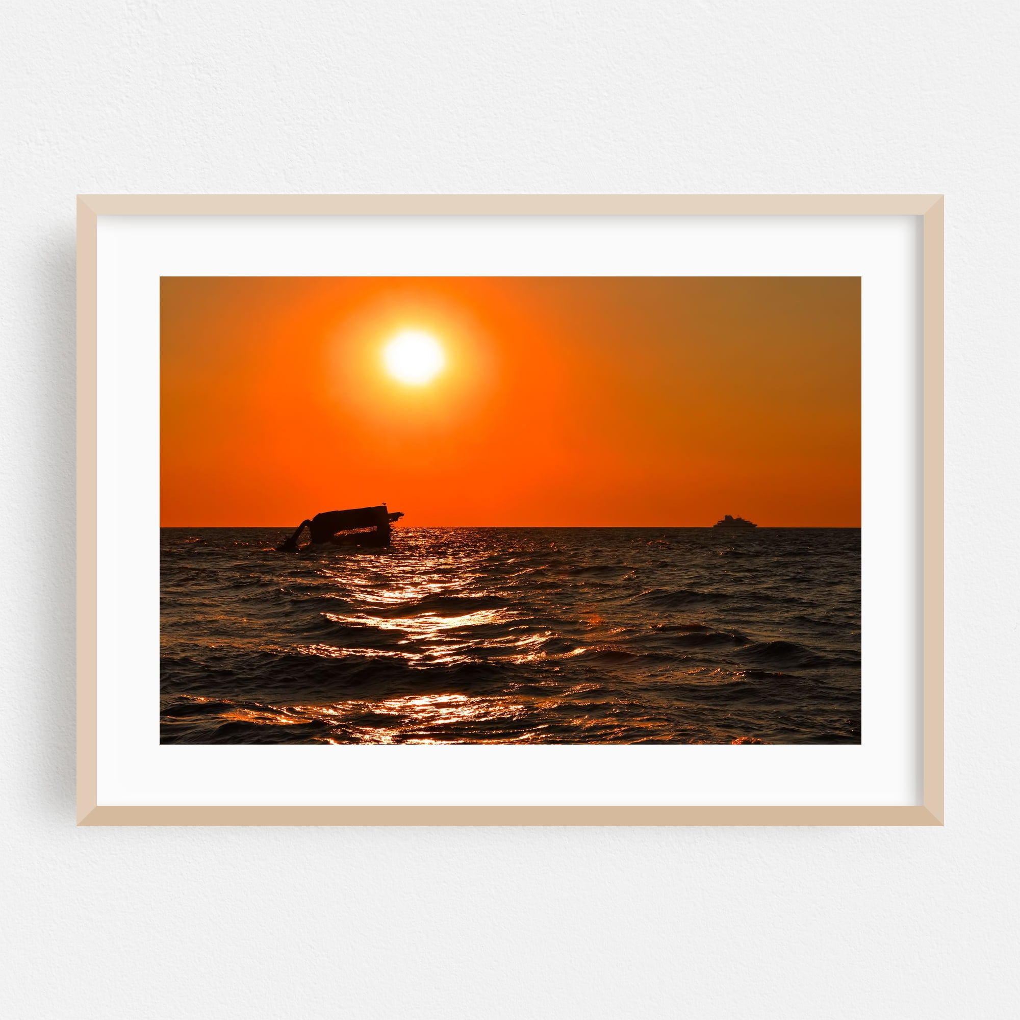 SS Atlantus Shipwreck Sunset 01 - Cape May New Jersey Photography ...