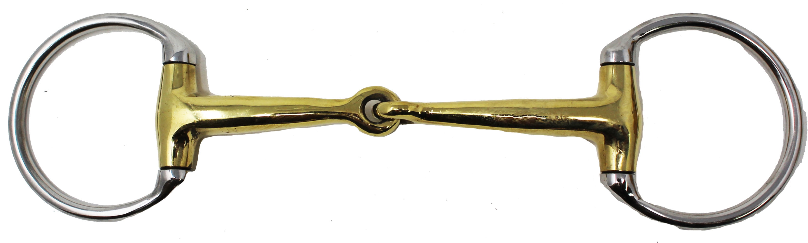 SS Copper 5" Mouth English Western Eggbutt Snaffle Horse Bit Tack ...