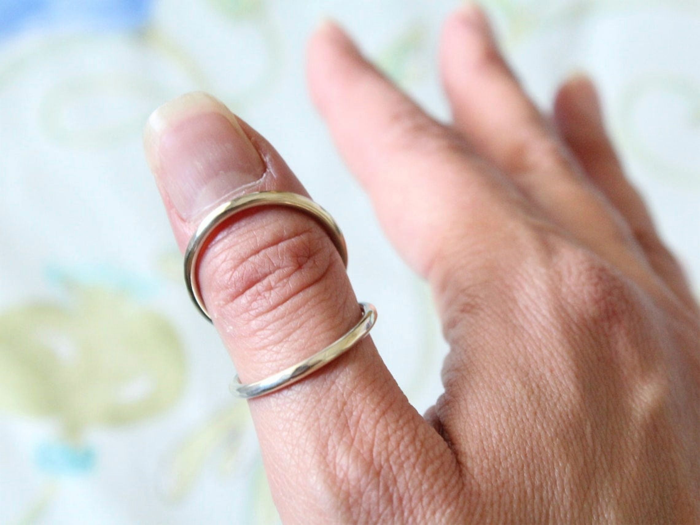 SS DESIGNS Adjustable Arthritis Splint Ring – Swan Neck, Finger ...