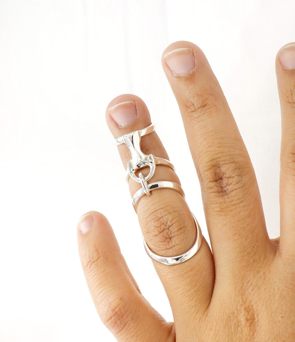 SS DESIGNS Boutonniere Swan Silver Splint Ring | Custom Handmade ...