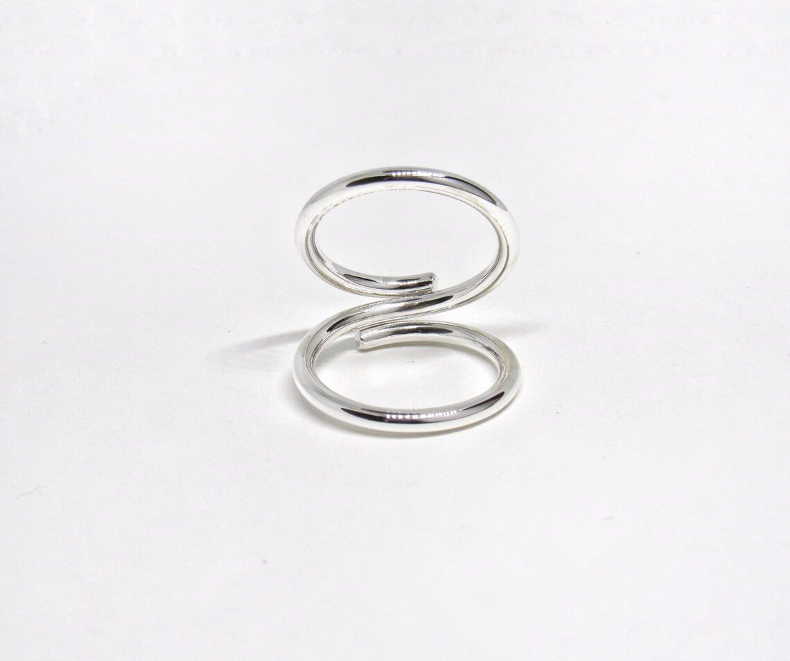 SS DESIGNS Fine Silver Splint Ring Adjustable for PIP or DIP Joint ...