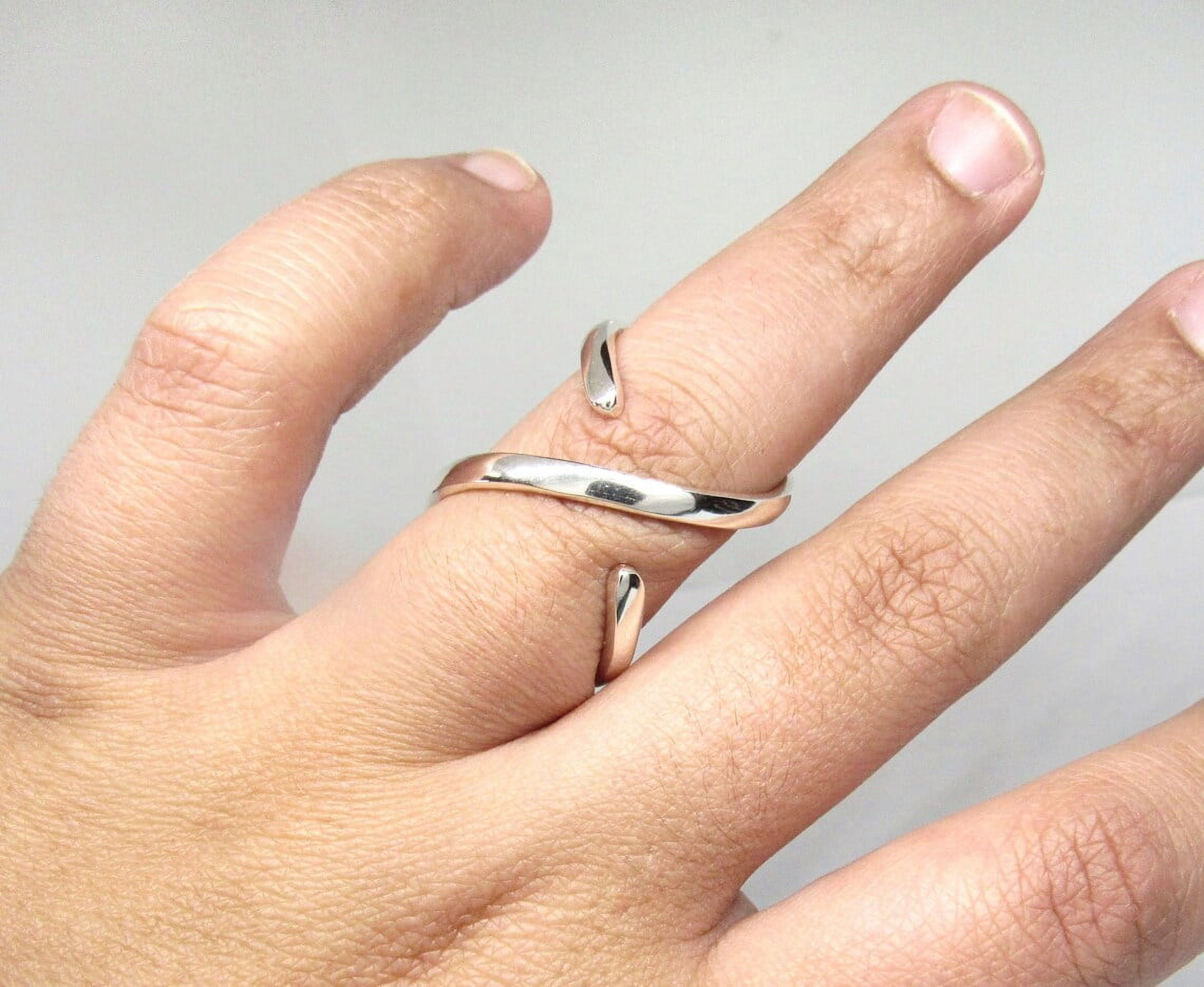 SS DESIGNS Mallet Splint Ring • Mallet Finger Ring • Silver Mallet ...