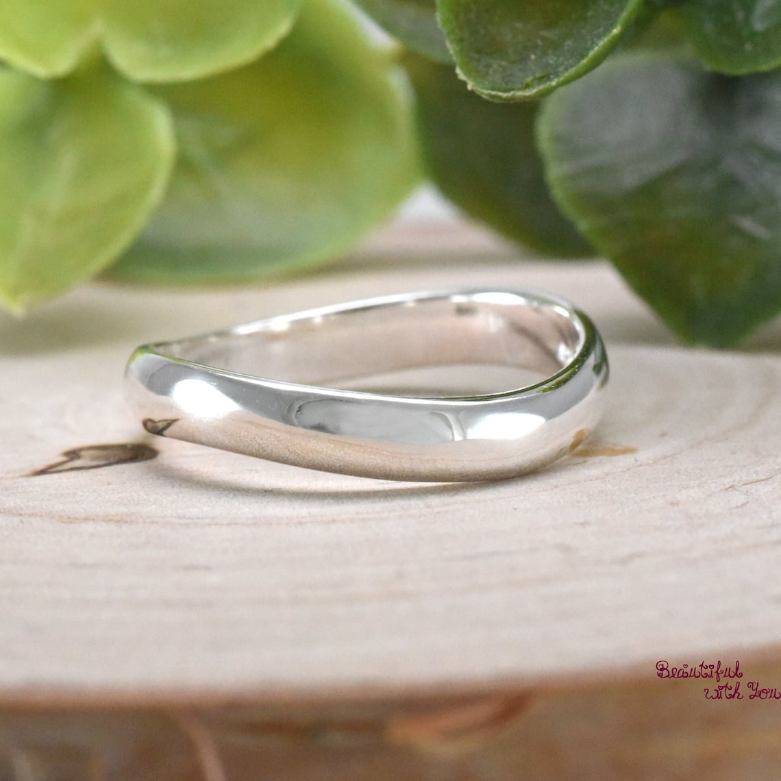 SS DESIGNS Wavy Thumb Ring, Solid 925 Sterling Silver Thumb Ring ...