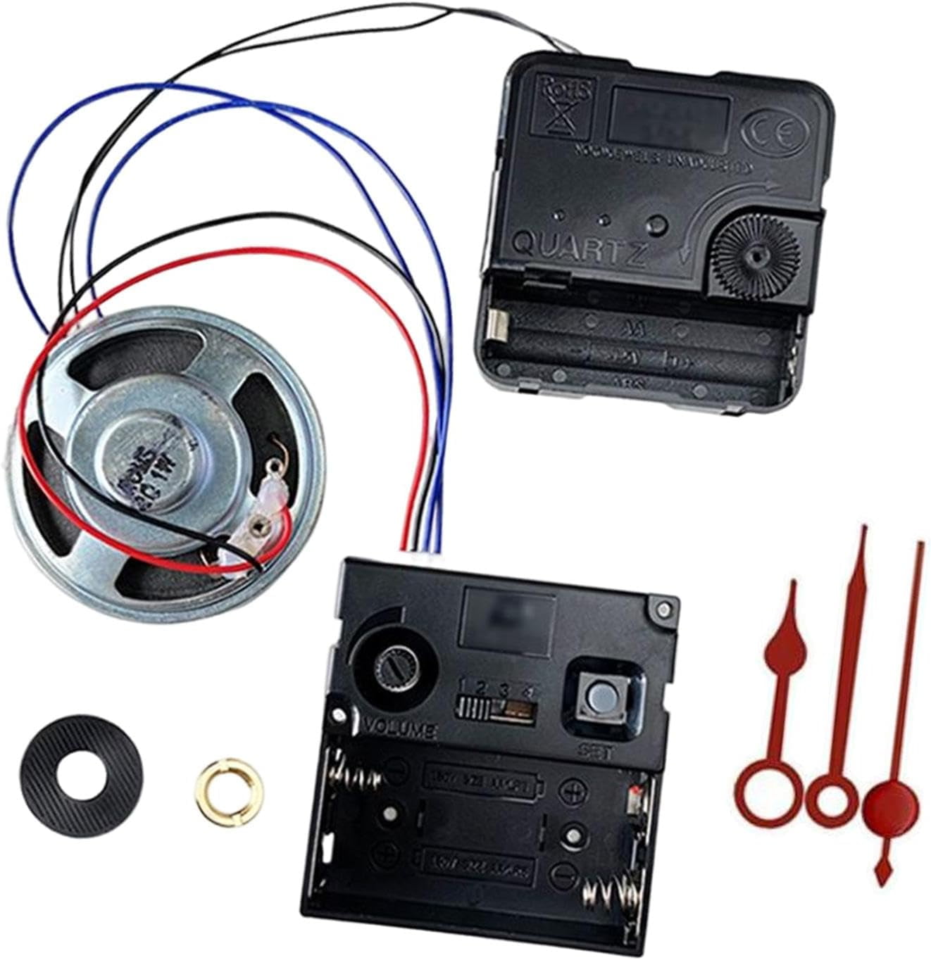 SS-DIY Wall Clock Movement Mechanism Pendulum Clock Movement ...