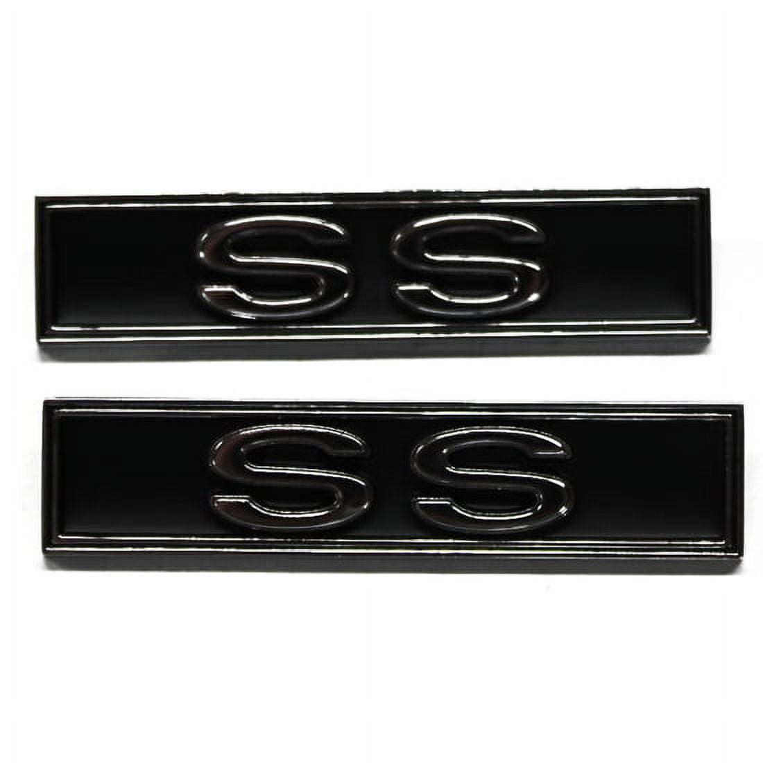 SS Door Panels Emblems for 1970-72 Chevelle, Pair - Walmart.com