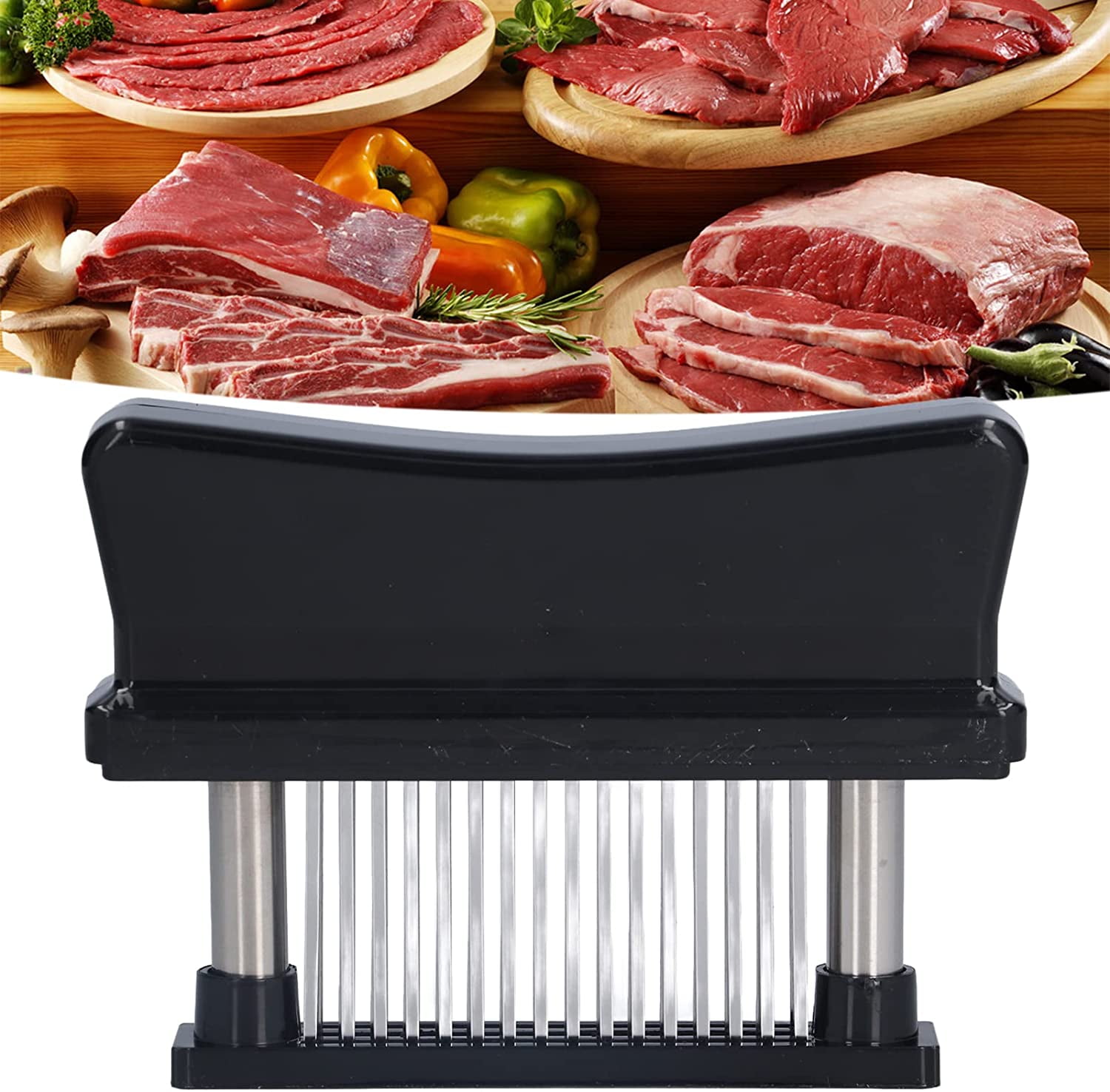 Ss Meat Tenderizer 48 Stainless Steel Ultra Sharp Needle Blade