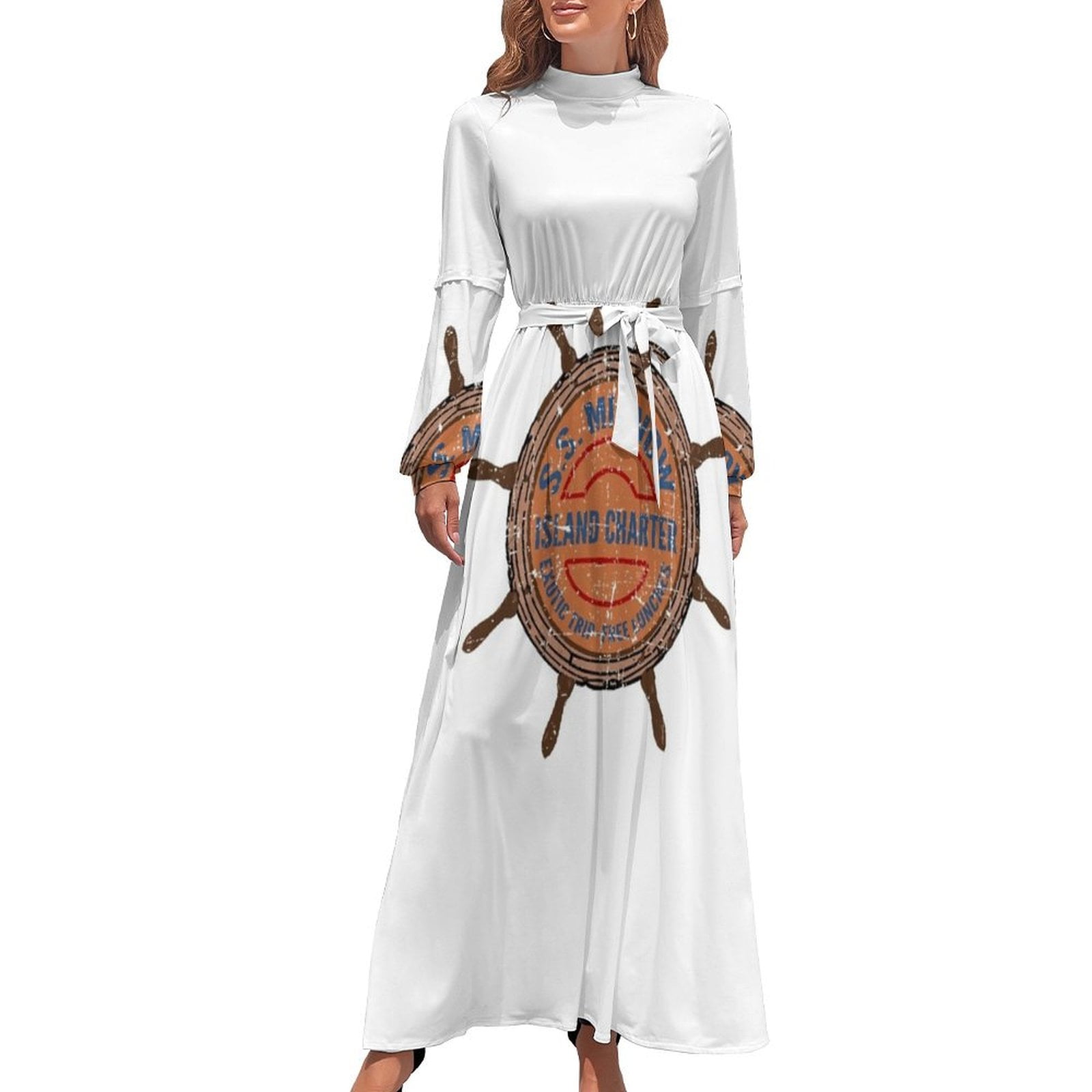 SS Minnow Tours - Gilligan's Island Long Dress dress women elegant ...