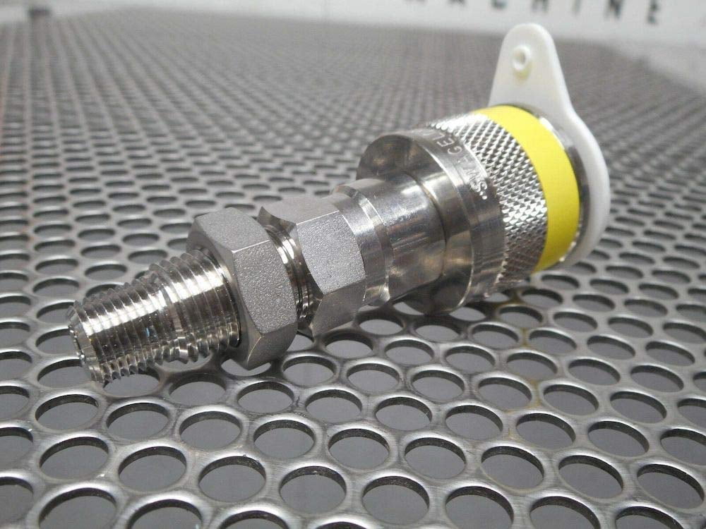 SS-QC4-B-2PMK4 | Swagelok QC Series Quick Connect, QC4 Body (Valved) x ...