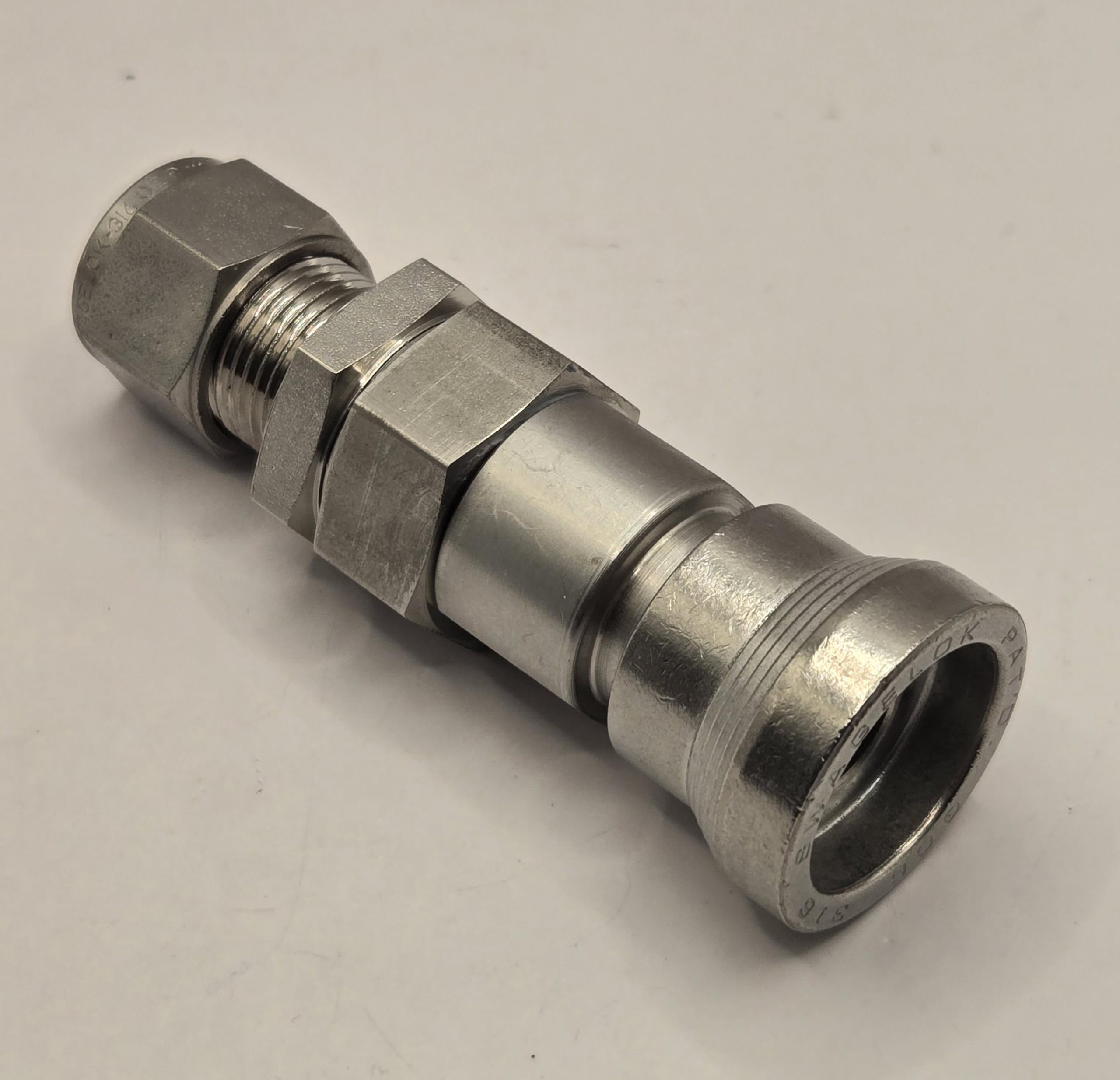 SS-QC6-B1-10M0 | Swagelok Metric QC Series Quick Connect, QC6 (Valved ...