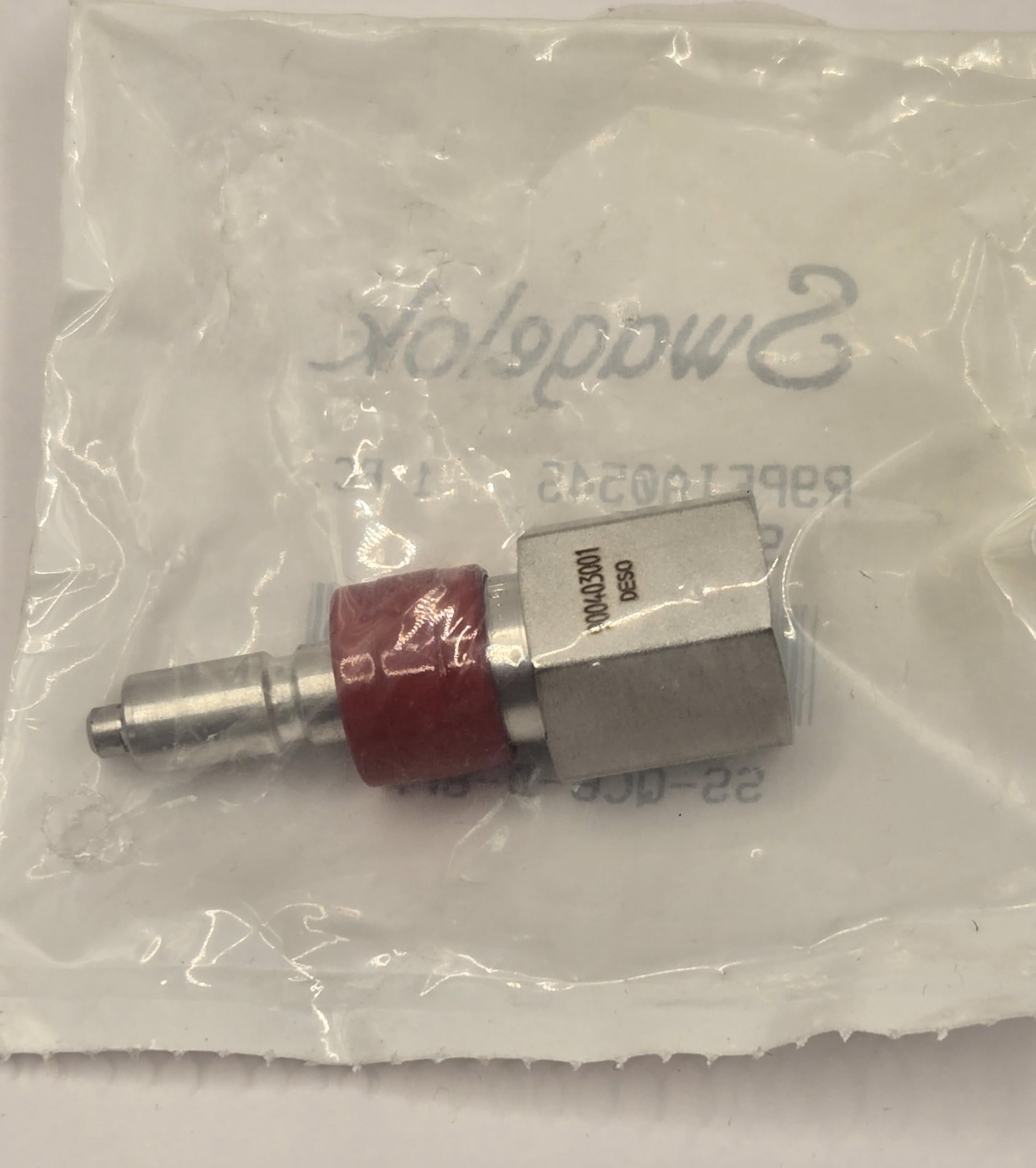 SS-QC6-D-6PF | Swagelok QC Series Quick Connect, QC6 Stem (DESO-Valved ...